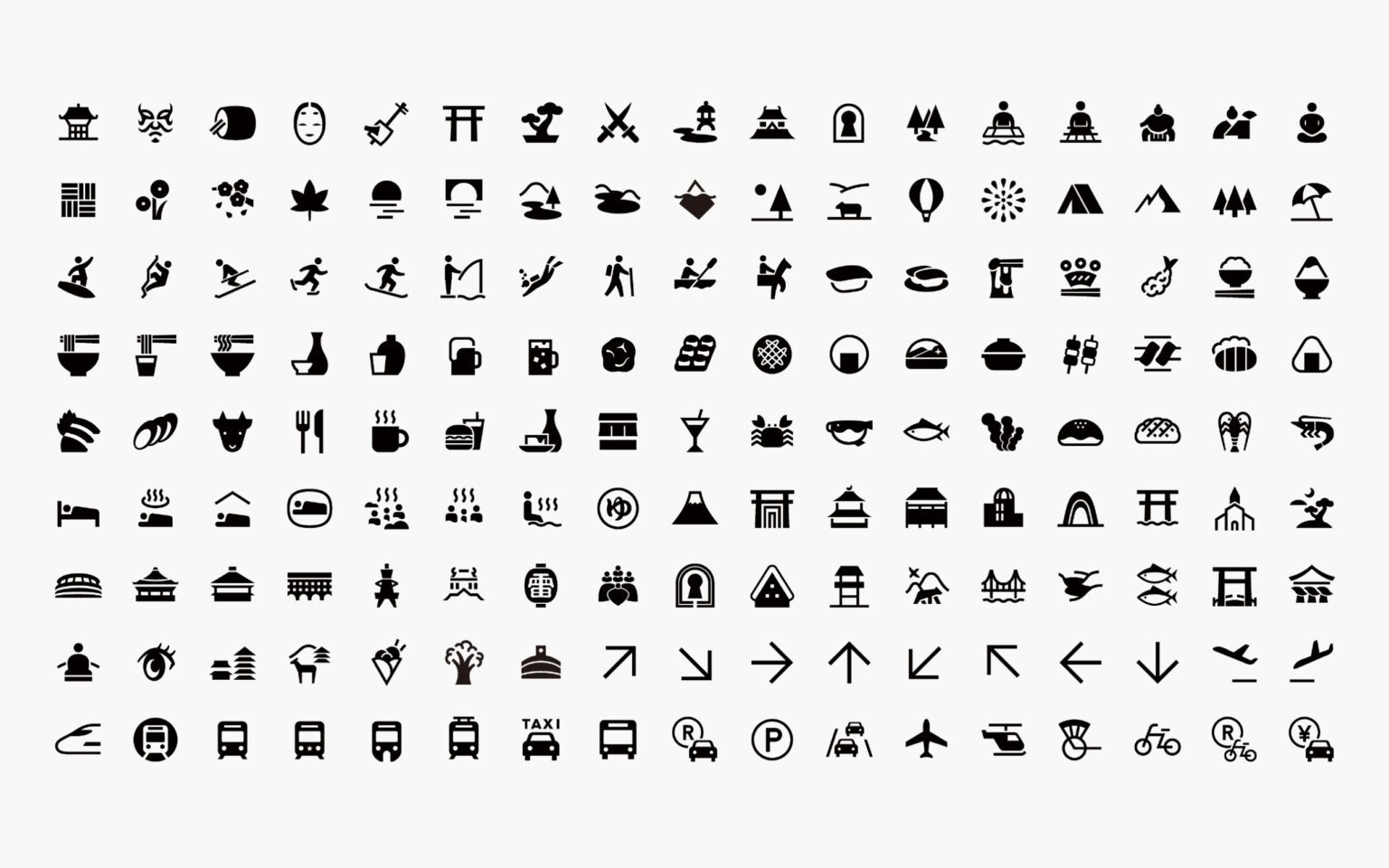 Experience Japan Pictograms - Nippon Design Center USA, Inc. (NDCLA)