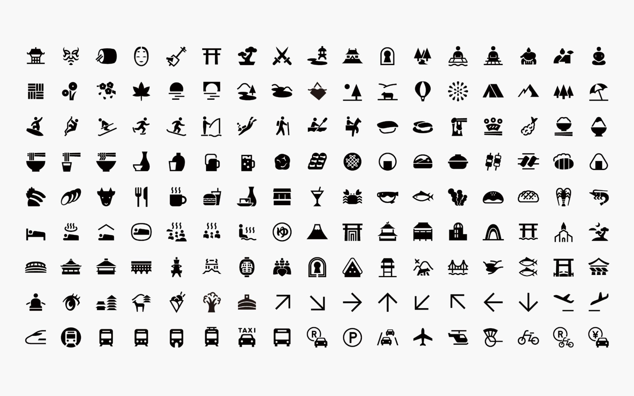 Experience Japan Pictograms - Nippon Design Center USA, Inc. (NDCLA)